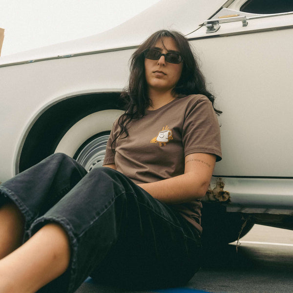 The Club Tee #2 - Walnut – First Light Surf Club