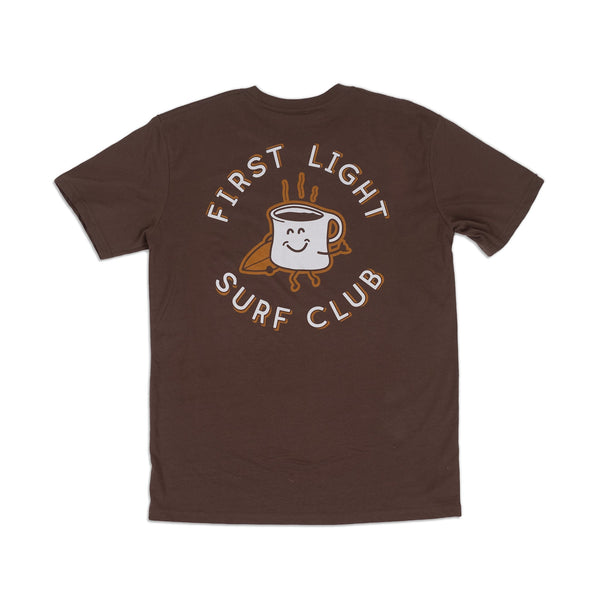 The Club Tee #2 - Walnut – First Light Surf Club